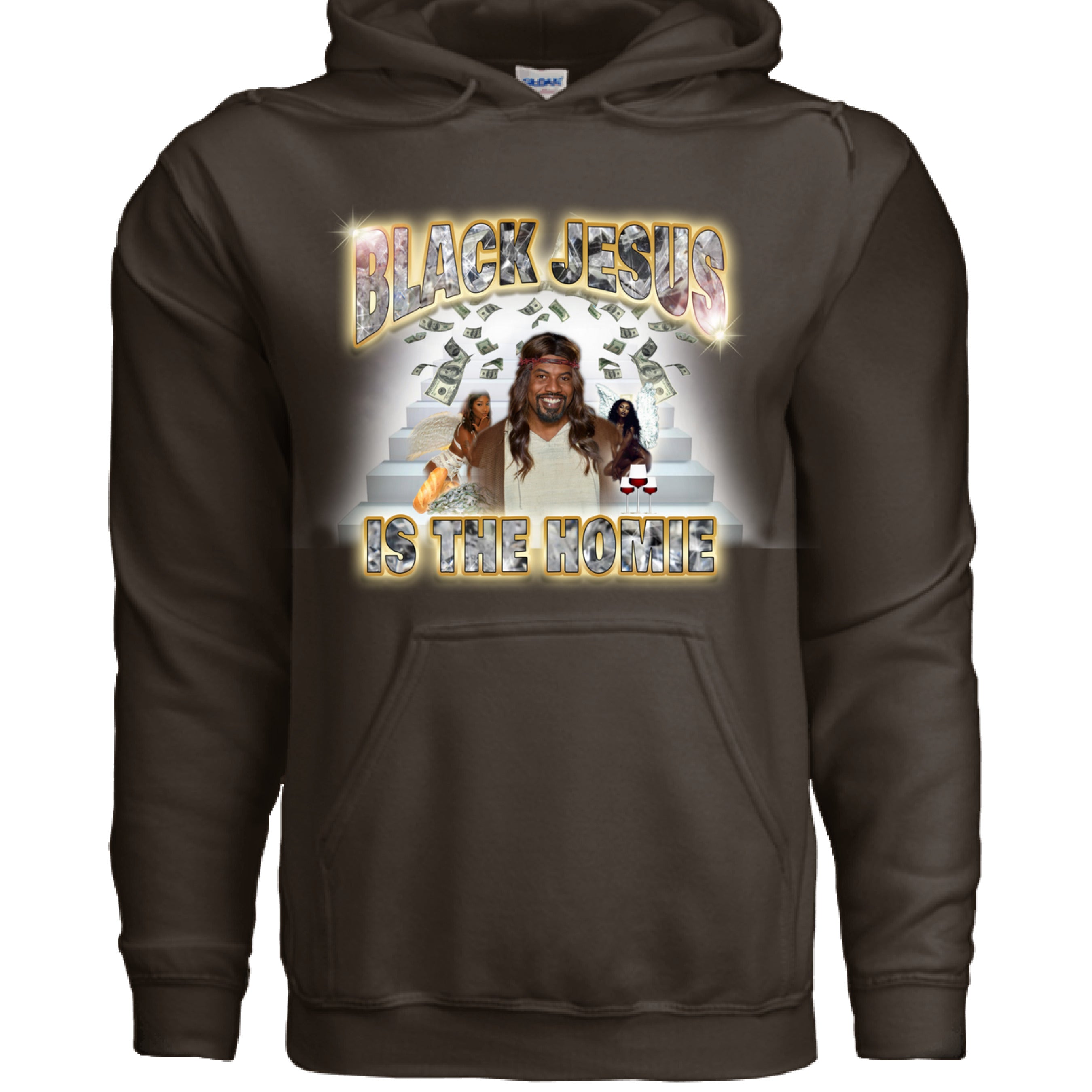 BLACK JESUS IS THE HOMIE HOODIE – Slink Johnson